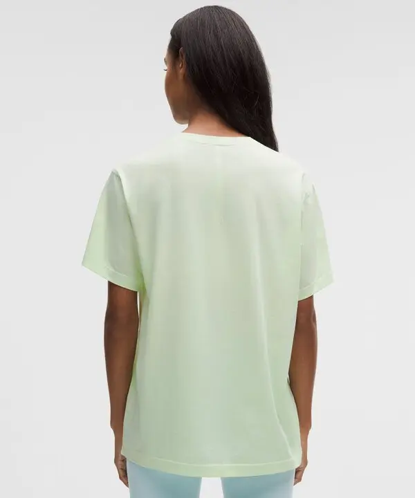 Lululemon All Yours Organic Cotton-blend T-shirt - Matcha Magic