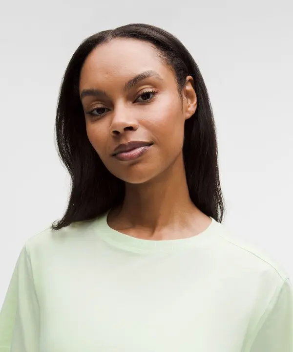 Lululemon All Yours Organic Cotton-blend T-shirt - Matcha Magic