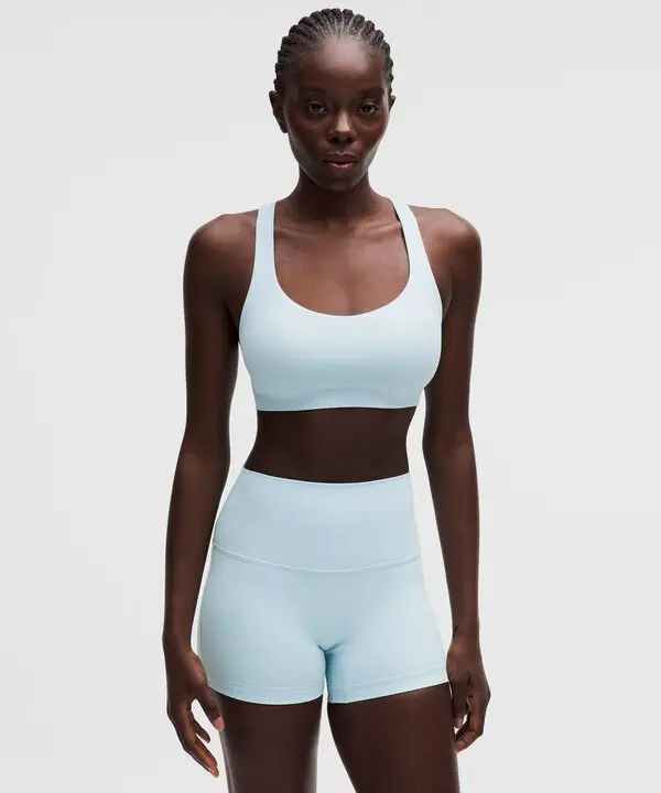 Lululemon Flexyflex Strappy Yoga Bra - Foam Cloud