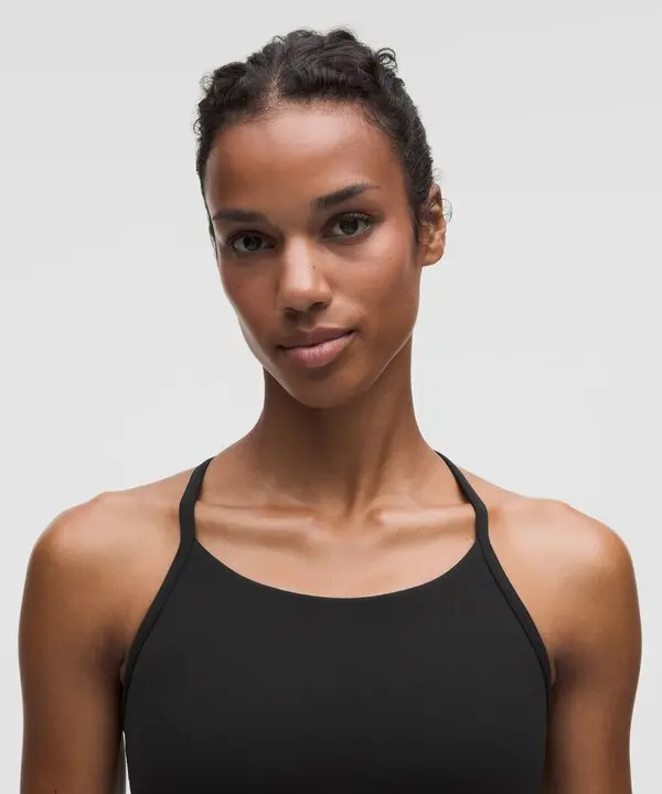 Lululemon Flow Y Mid-support Bra - Black
