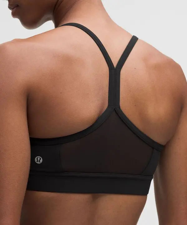Lululemon Flow Y Mid-support Bra - Black