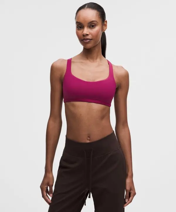 Lululemon Free To Be Bra Wild - Raspberry Rave