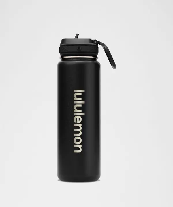 Lululemon Back To Life Sport Bottle 24oz - Black