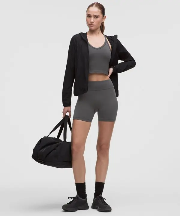 Lululemon Get Low High-rise Training Short 5 - Black/graphite Grey