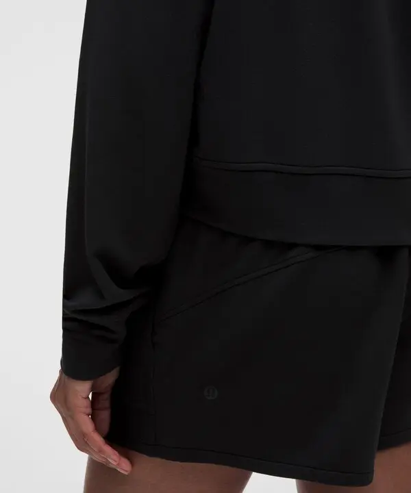 Lululemon Becalm Scoop-neck Pullover - Black