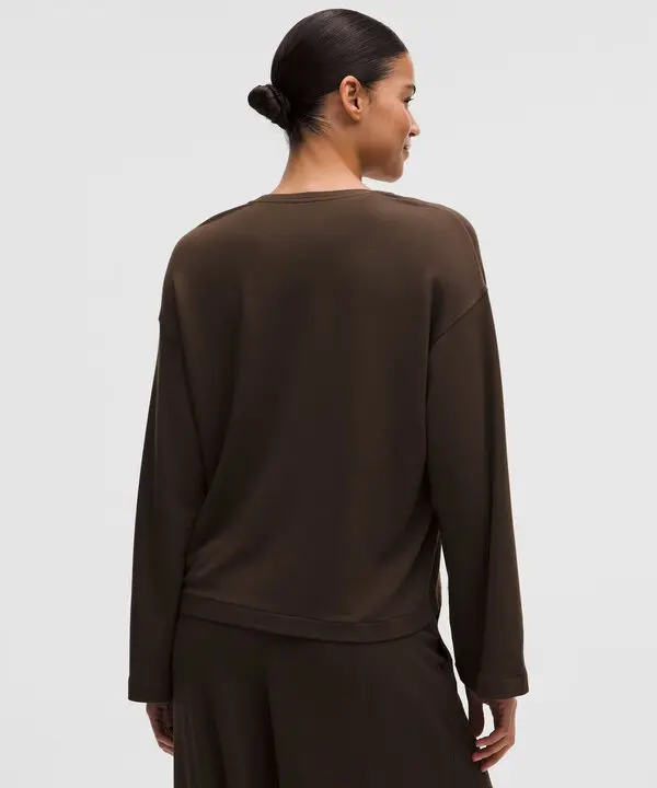 Lululemon Becalm V-neck Bell Sleeve Shirt