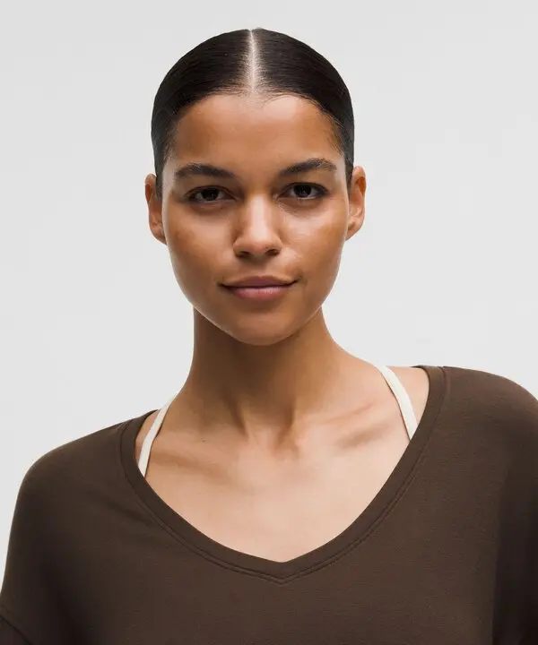 Lululemon Becalm V-neck Bell Sleeve Shirt