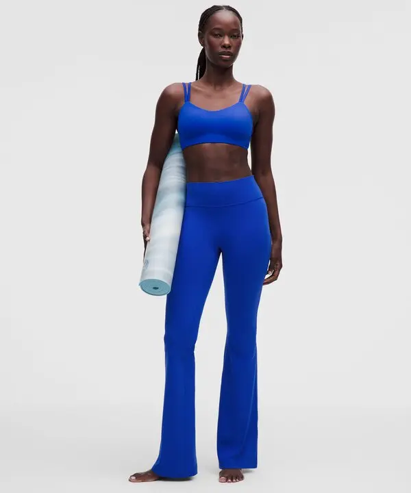 Lululemon Groove Nulu High-rise Flared Pant - Beach Ball Blue