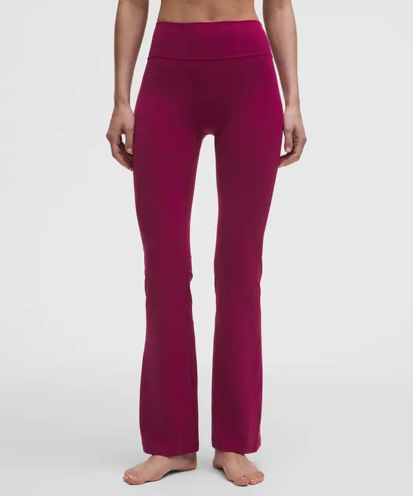 Lululemon Groove Nulu High-rise Flared Pant - Raspberry Rave