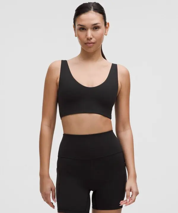 Lululemon Bend This Scoop And Square Bra