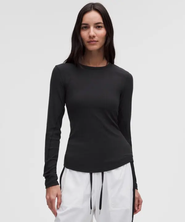 Lululemon Hold Tight Long-sleeve Shirt - Black