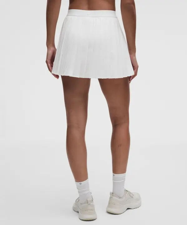 Lululemon High-rise Pleated Tennis Skirt - White