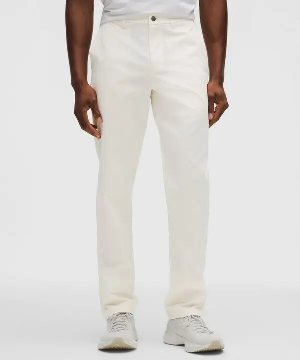 Lululemon Abc Classic-fit Trouser 32l - Light Ivory