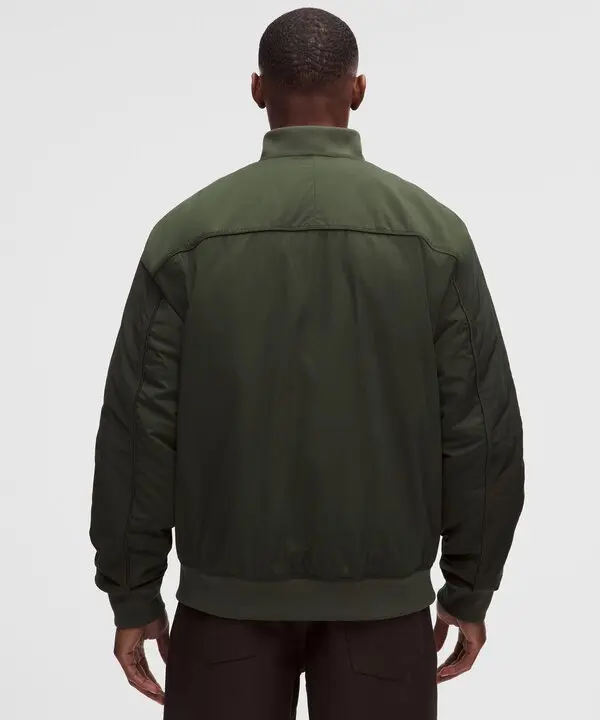 Lululemon Collegiate Bomber Jacket - Deep Forest