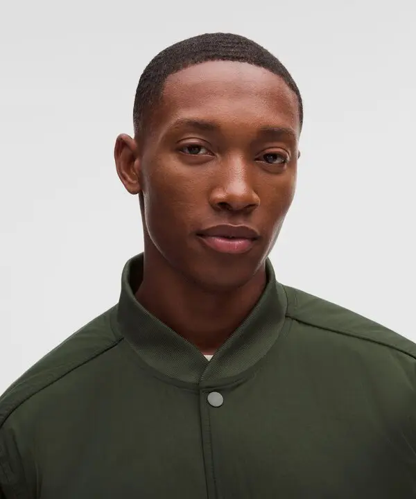 Lululemon Collegiate Bomber Jacket - Deep Forest