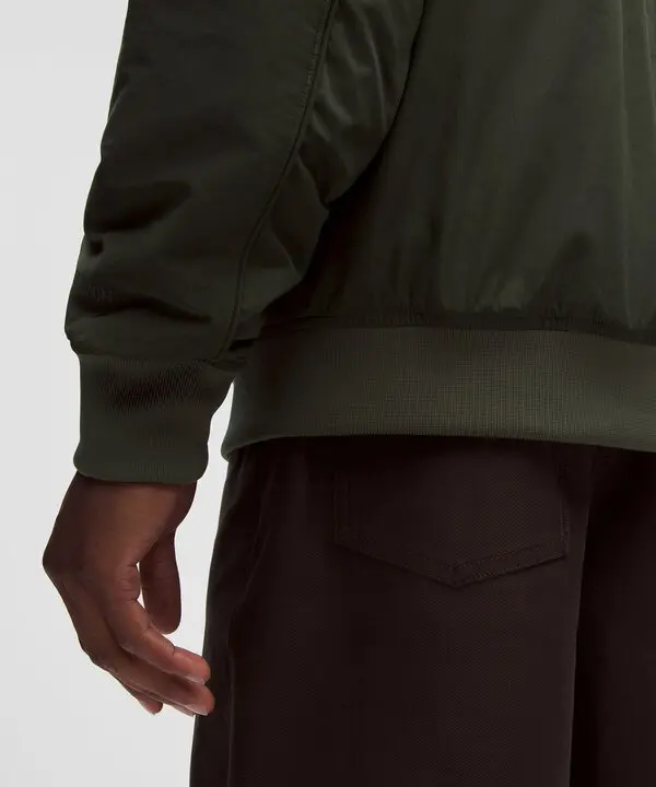 Lululemon Collegiate Bomber Jacket - Deep Forest