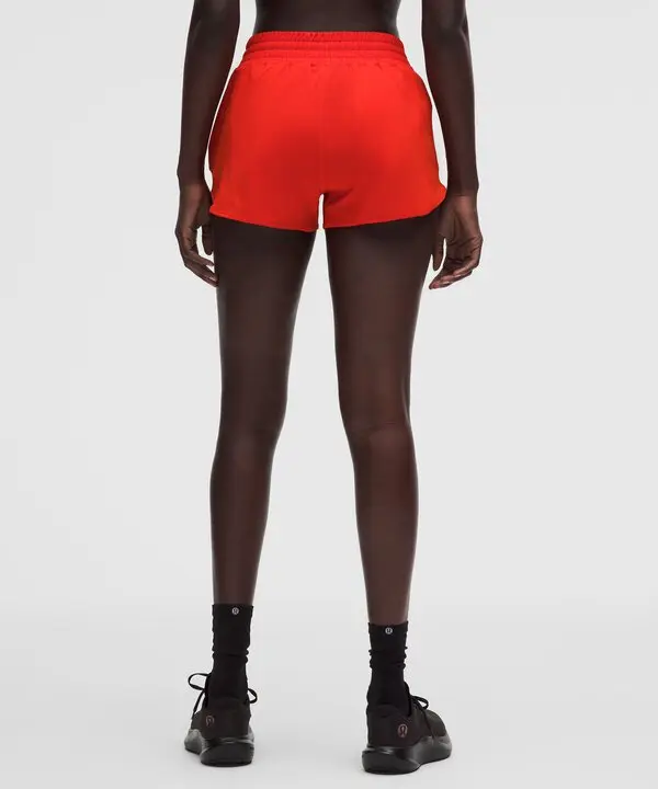Lululemon Hotty Hot High-rise Lined Short 2.5 - Cherry Ember