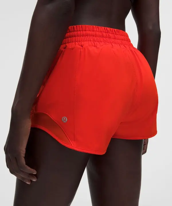 Lululemon Hotty Hot High-rise Lined Short 2.5 - Cherry Ember