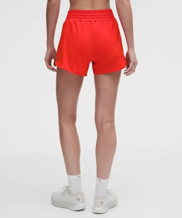 Lululemon Hotty Hot High-rise Lined Short 4 - Cherry Ember