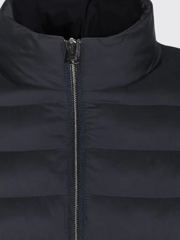 Herno Quilted Waterproof Technical Fabric Puffer Jacket With High Neck