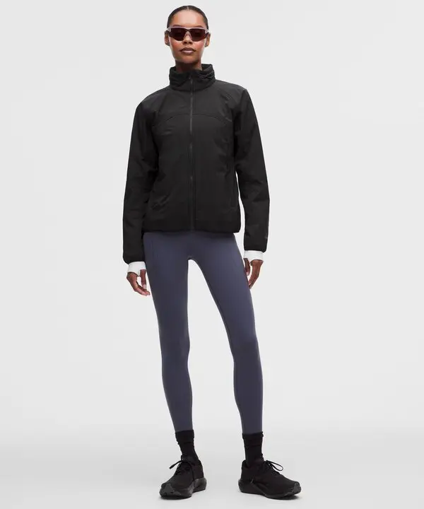 Lululemon Insulated Back-vent Running Jacket - Black