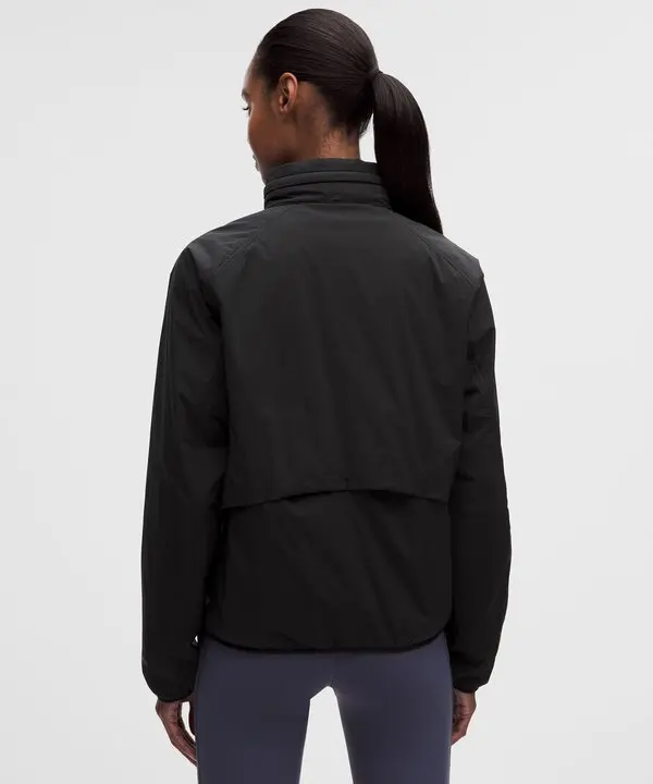 Lululemon Insulated Back-vent Running Jacket - Black