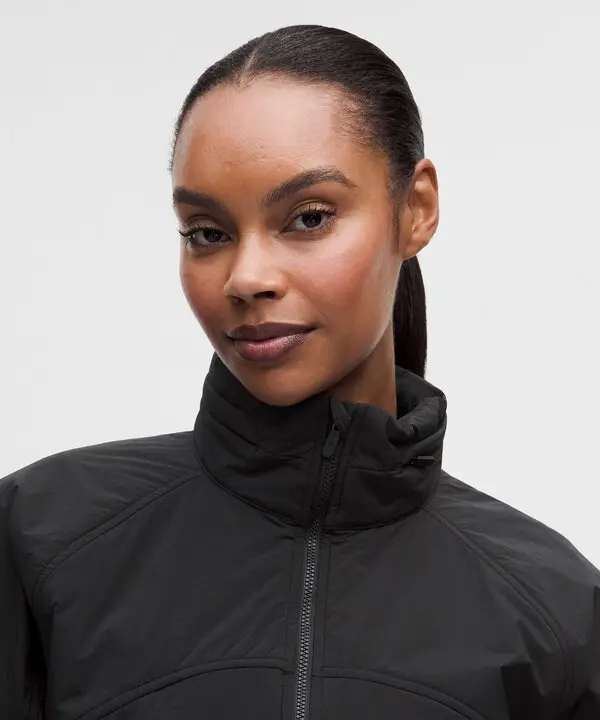 Lululemon Insulated Back-vent Running Jacket - Black