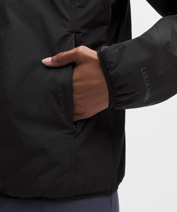 Lululemon Insulated Back-vent Running Jacket - Black