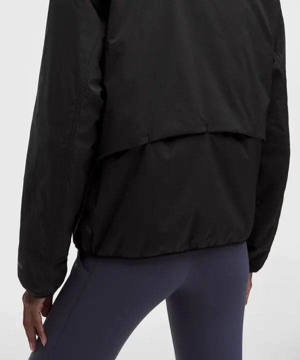 Lululemon Insulated Back-vent Running Jacket - Black
