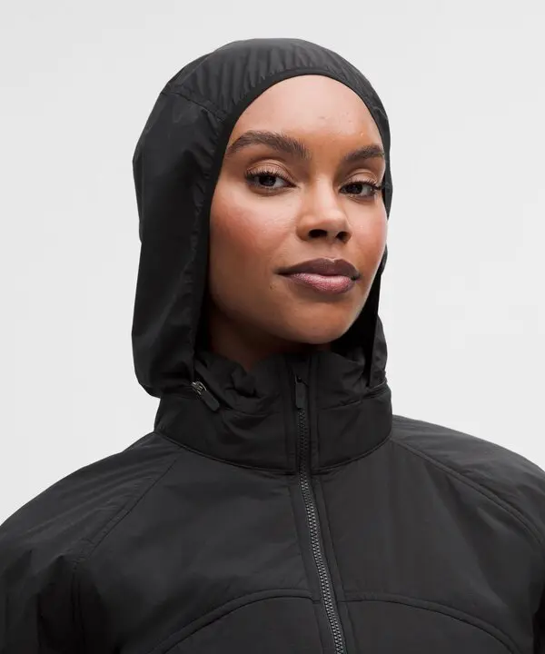 Lululemon Insulated Back-vent Running Jacket - Black