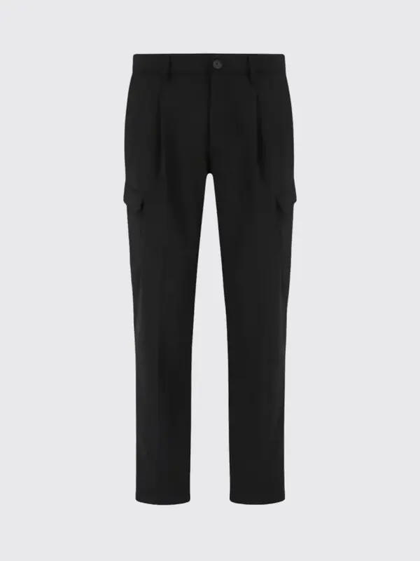 Herno Straight-leg Nylon Cargo Trousers With Side Pockets
