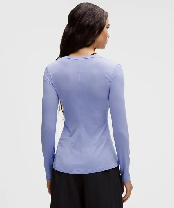 Lululemon Lightweight Flowy Hem Long-sleeve Shirt - Dusty Lilac