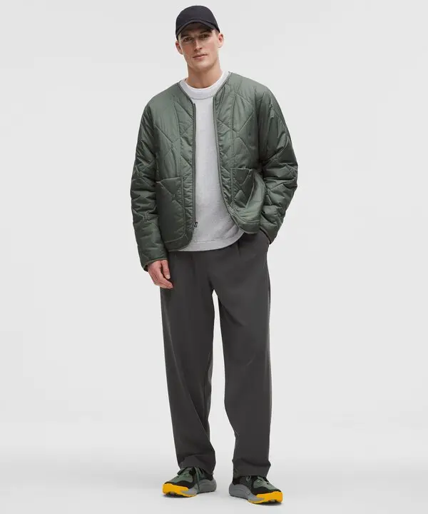 Lululemon Daydrift Relaxed-fit Pleated Trouser Shorter - Graphite Grey