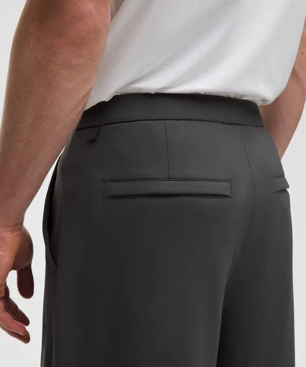 Lululemon Daydrift Relaxed-fit Pleated Trouser Shorter - Graphite Grey