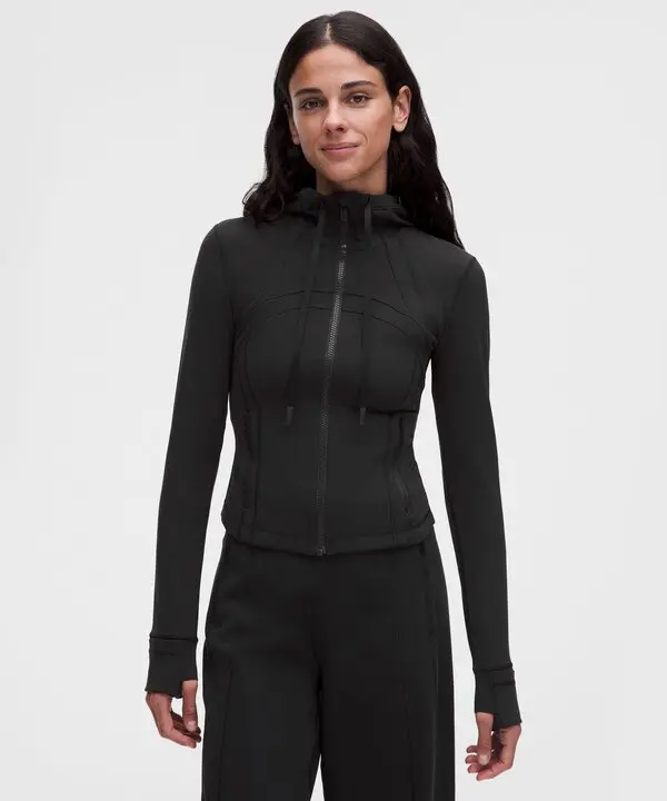 Lululemon Define Cropped Hooded Jacket - Black