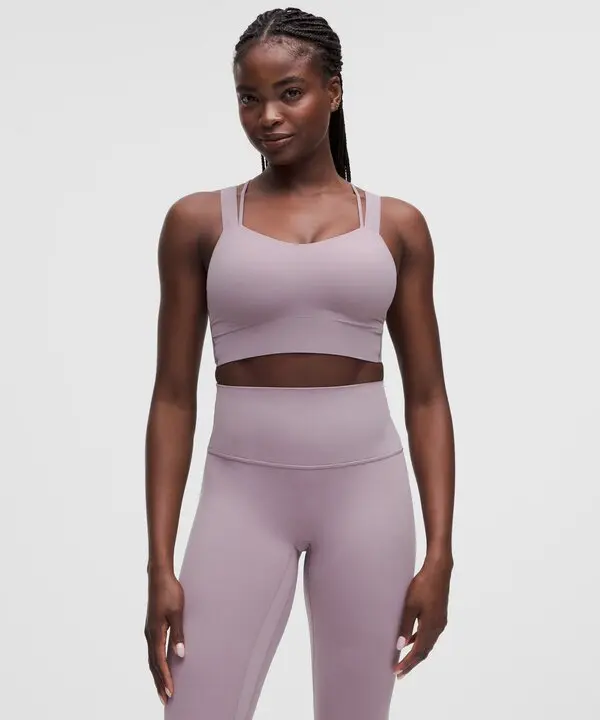 Lululemon Like A Cloud Longline Bra - Shallot