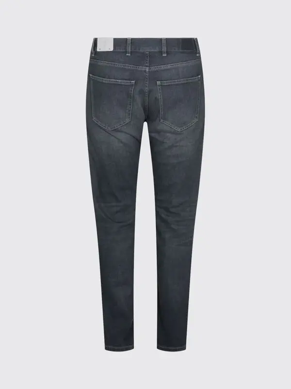 Eleventy Slim Fit Five-pocket Cotton Denim Jeans