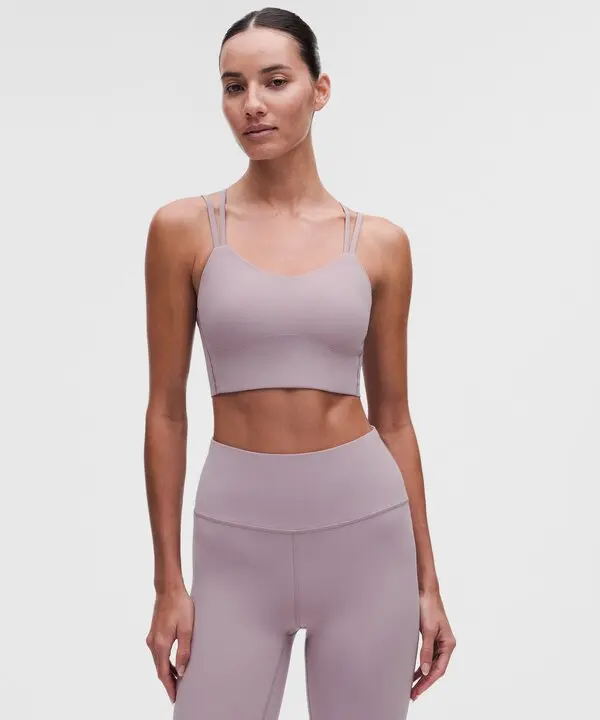 Lululemon Like A Cloud Longline Bra - Shallot