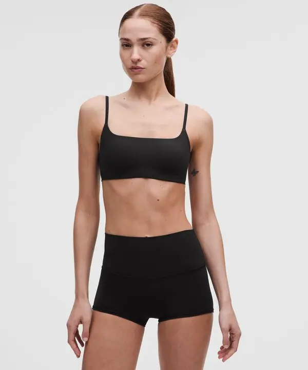 Lululemon Like A Cloud Spaghetti-strap Bra - Black