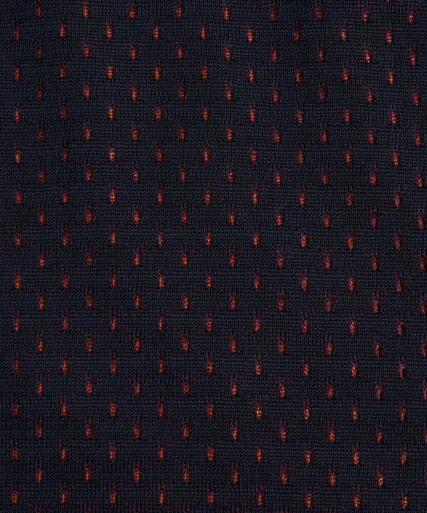 Lululemon Double-layered Mesh Mid-rise Short 5 - True Navy/autumn Rust