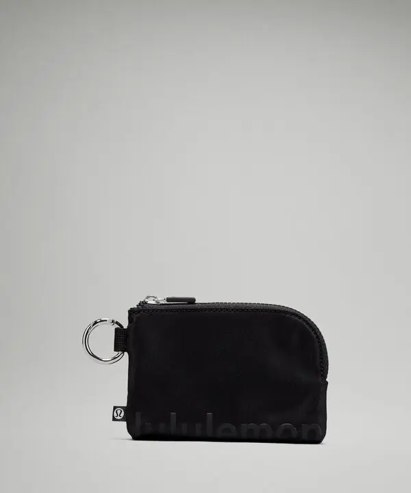 Lululemon Clippable Card Pouch - Black