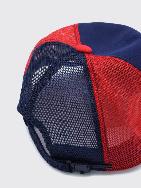 SAINT MXXXXXX Polyester Baseball Cap With Contrast Logo And Print By