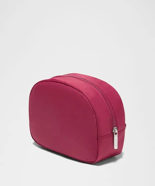 Lululemon City Essentials Pouch 4l - Raspberry Rave/silver