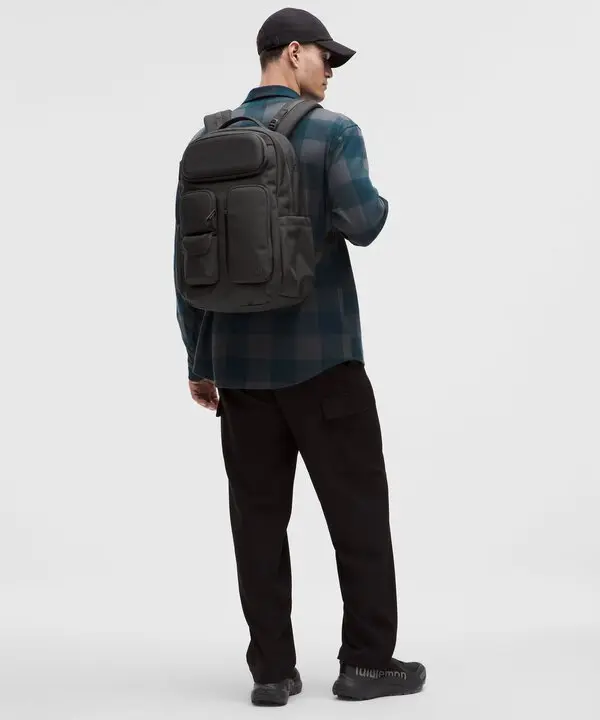 Lululemon Cruiser Backpack 26l - Black/graphite Grey