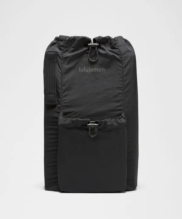 Lululemon 2-in-1 Convertible Backpack 21l - Black/graphite Grey