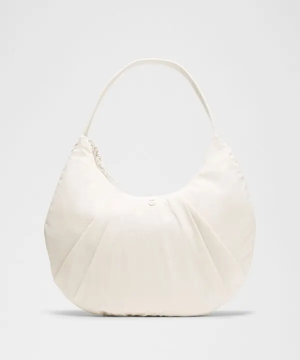 Lululemon Pleated Shoulder Bag 10l - Light Ivory