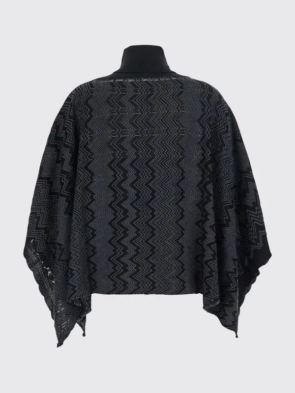 Missoni Zig-zag Pattern Wool And Viscose Turtleneck Jumper