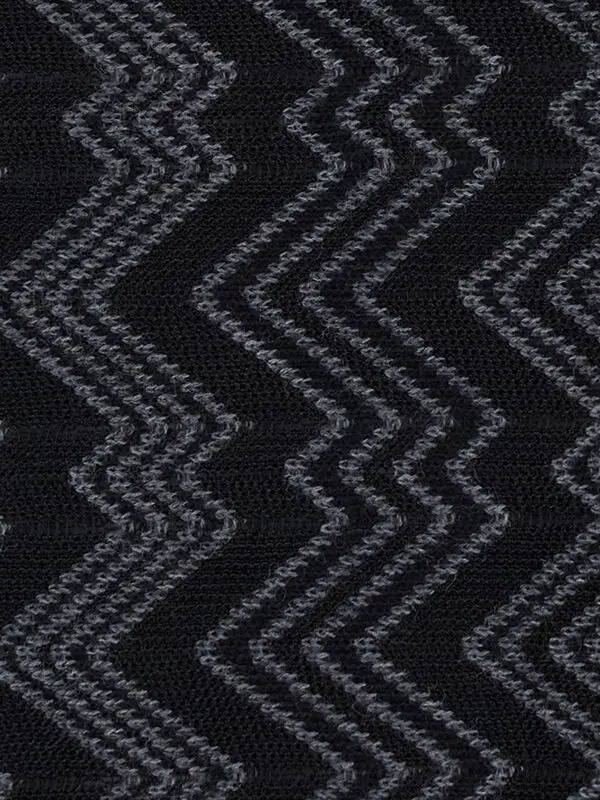 Missoni Zig-zag Pattern Wool And Viscose Turtleneck Jumper