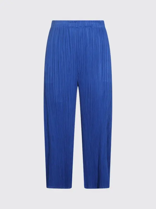 Issey Miyake High-waisted Wide-leg Pleated Trousers