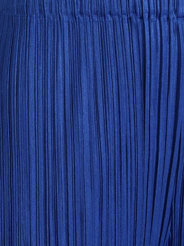 Issey Miyake High-waisted Wide-leg Pleated Trousers